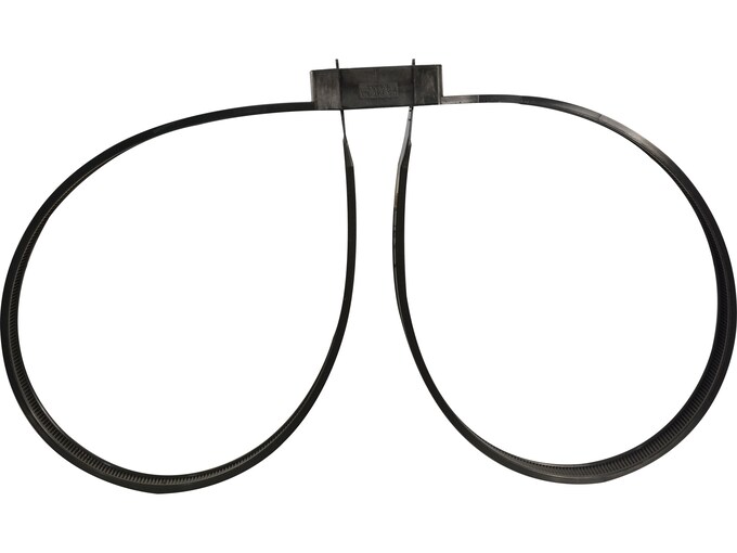 Military Surplus Disposable Handcuff Restraints Grade 1 6PK Black