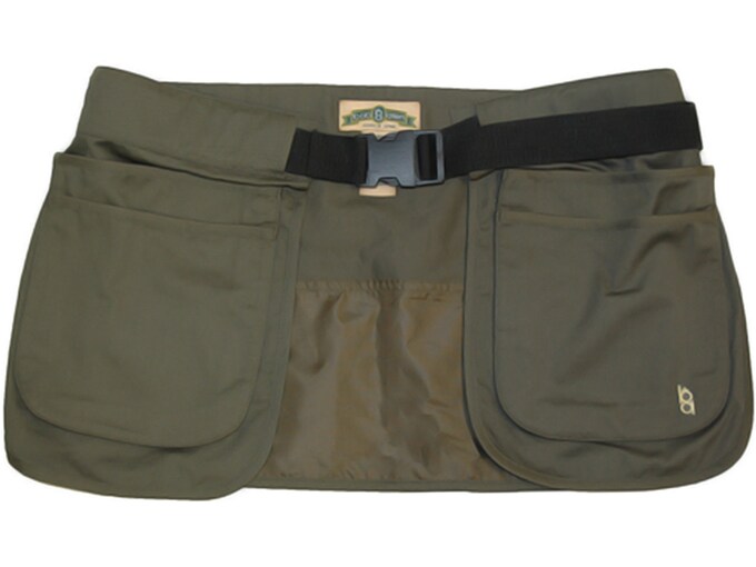 Bob Allen 211S Half Solid Shooting Apron Cotton Sage One Size Fits