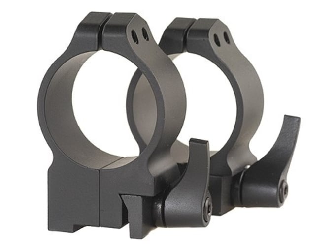 Warne 30mm Quick-Detachable Ring Mounts Ruger 77 Matte High