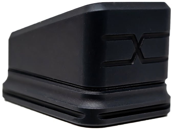 Faxon Modular Extended Mag Base Pad Glock 19 Factory Mags 9mm Luger +3