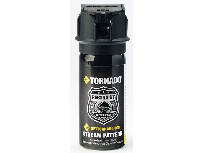 Tornado Stream Restraint Pepper Spray 10% OC 80 Gram Aerosol