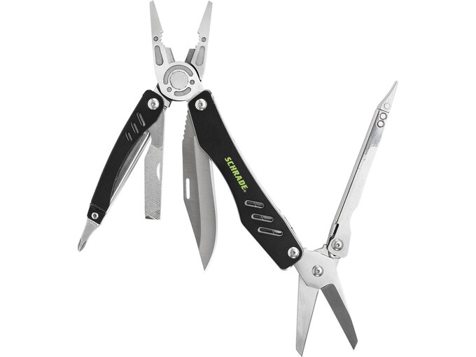 Schrade Tough Tool Plier & Scissor Multi-Tool 2Cr13 SS Black