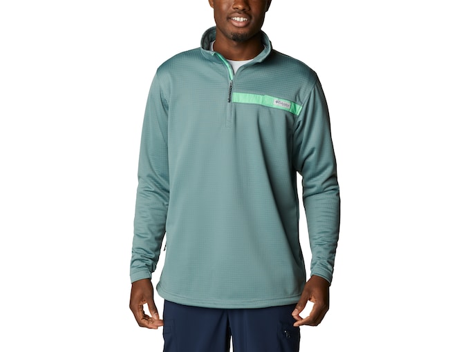 Columbia Men's Skiff Guide Fleece Jacket Collegiate Navy/Blue Macaw