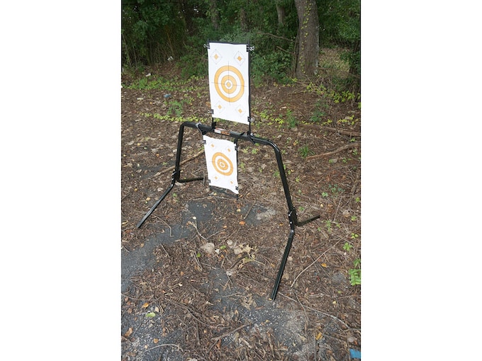 Viking Solutions Adjustable Steel Target Stand Black