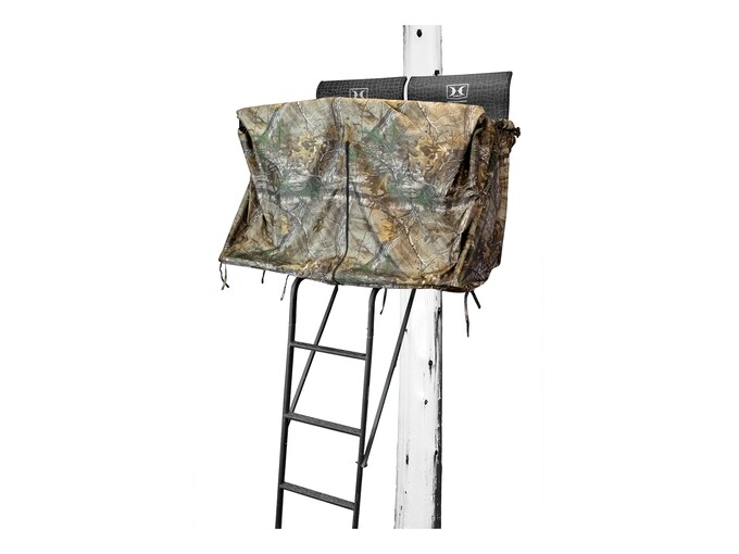 Hawk 2-Man Ladder Blind Kit Polyester Realtree Xtra