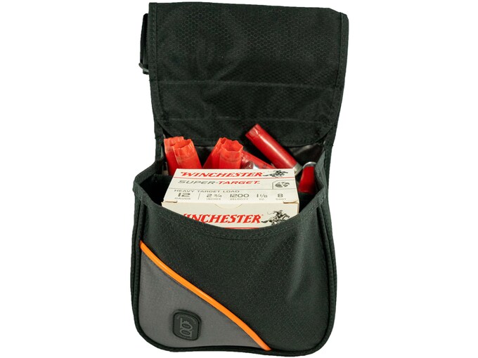 Bob Allen 430 Club Series Divided Shell Pouch Belt Nylon Black