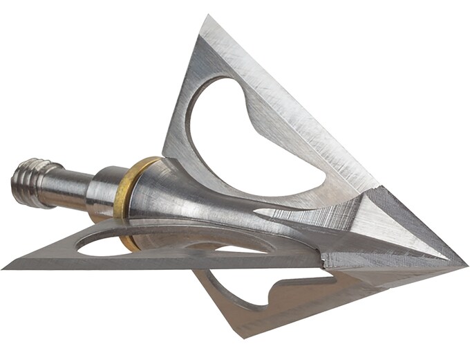 Wac'Em 3-Blade XL Fixed Blade Broadhead 100 Grain SS Pack of 4