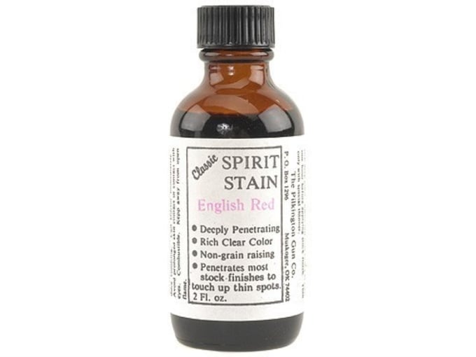 Pilkington Classic Spirit Wood Stock Stain English Red 2oz Liquid