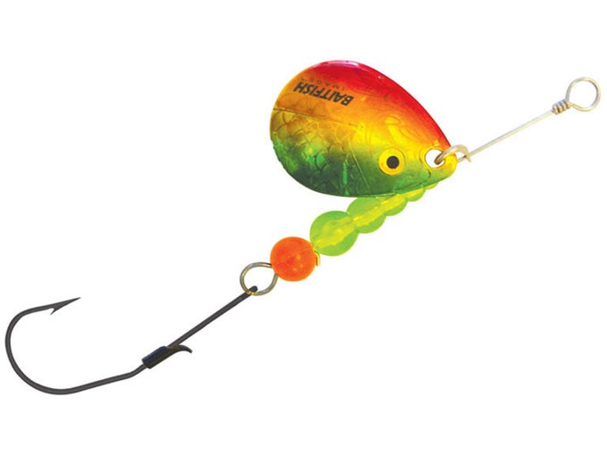 Northland Crawler Hauler Speed-Spinner Rig Gold Shiner