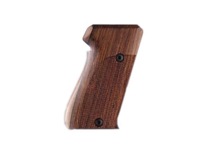 Hogue Fancy Hardwood Grips Sig Sauer P220 Bottom Mag Release Checkered