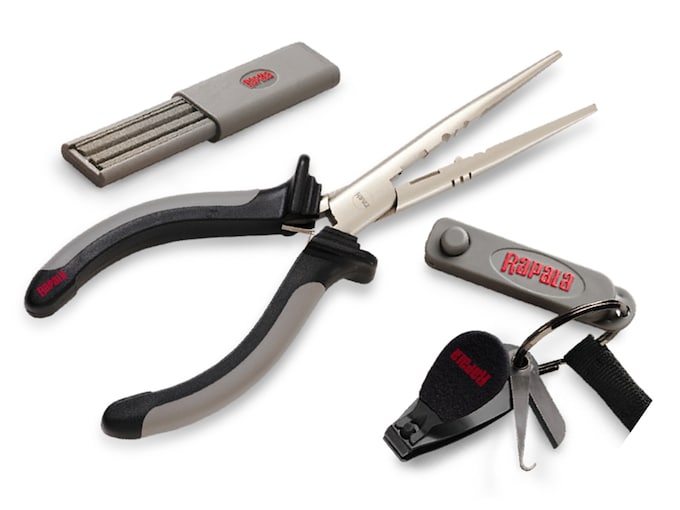 Rapala Combo Pack - Pliers Jig Buster Hook Sharpener & Clipper