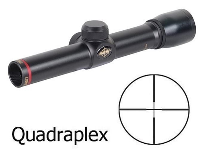 Swift Premier Pistol Scope 2x 20mm Quadraplex Reticle Matte
