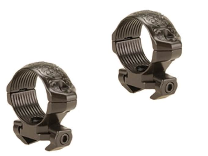 Millett 1 Angle-Loc Windage Adjustable Weaver-Style Rings Engraved