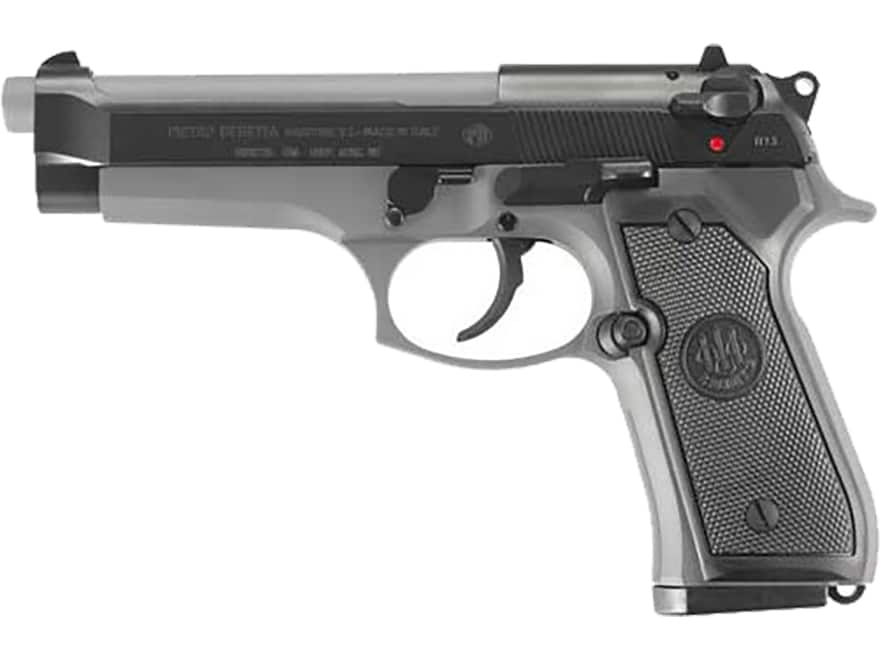 Beretta 92 FS Semi-Auto Pistol 9mm Luger 4.9 Barrel 15-Round INOX