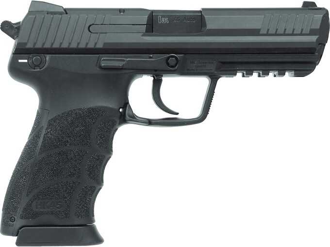 HK 45 V1 Semi-Automatic Pistol 45 ACP 4.46 Barrel 10-Round Night