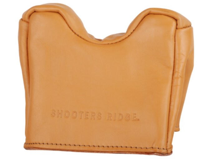 Champion Front Sand Bag Shooting Rest Bag Large Leather Tan Unfilled