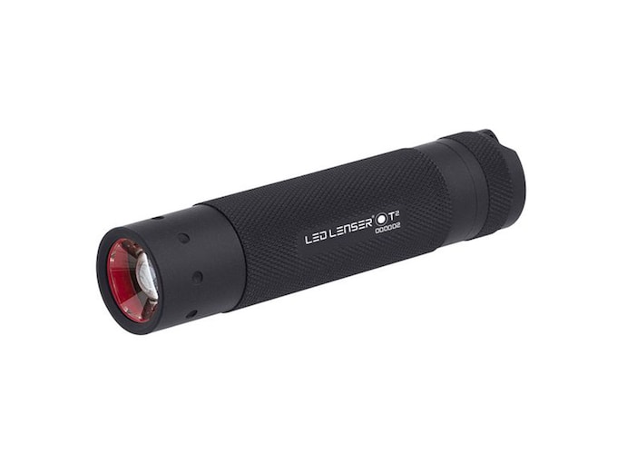 Ledlenser T2 Flashlight LED 3 AAA Batteries Aluminum Black