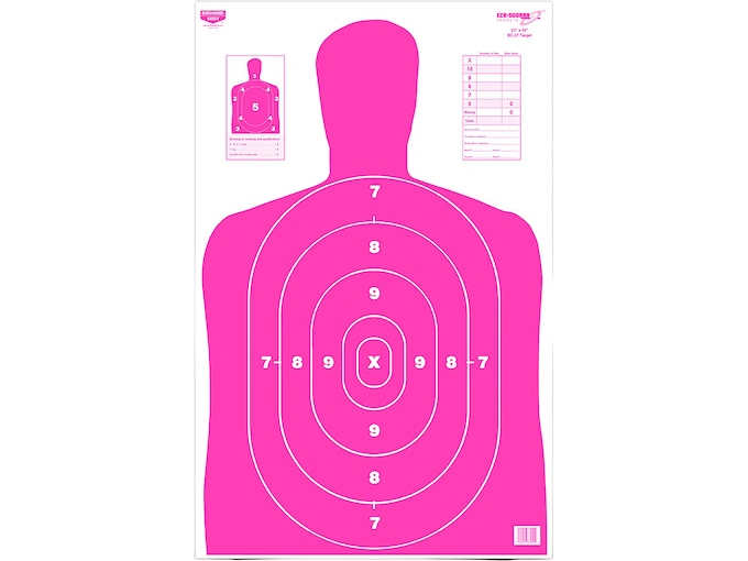 Birchwood Casey 23 x 35 BC27 Paper Targets Pink