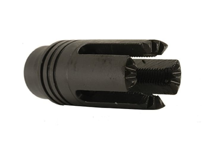 DSA Flash Hider Steyr Pattern 9/16-24 LH Thread FN FAL Steel Matte