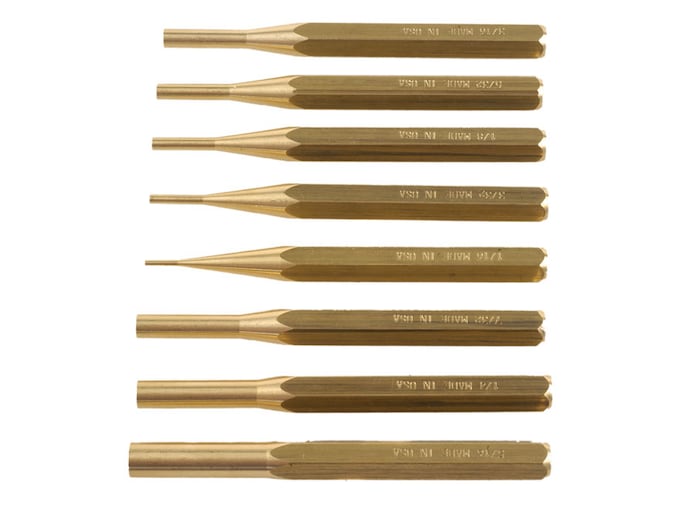 Grace USA Punch Set 8-Piece Brass