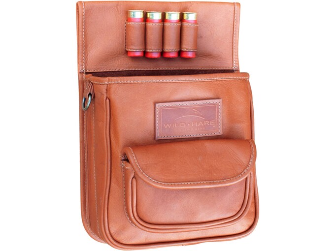 Wild Hare Deluxe Divided Shell Pouch Belt Leather Dusk