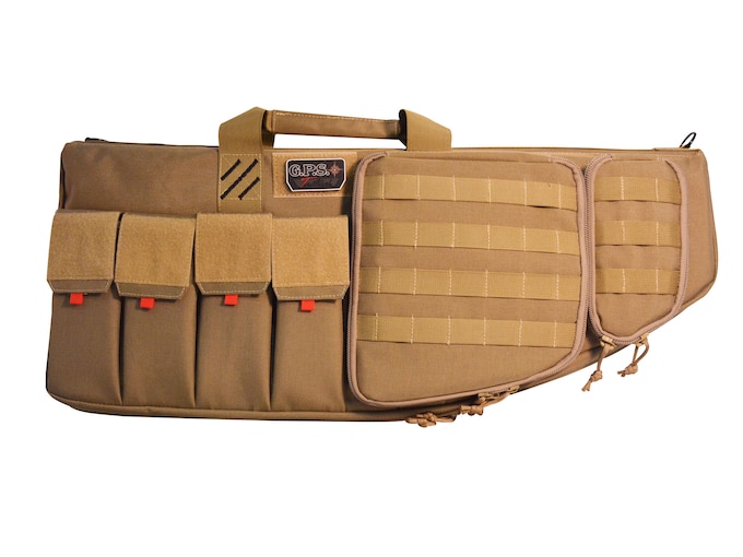 G.P.S. Tactical AR Case External Handgun Case 28 Black