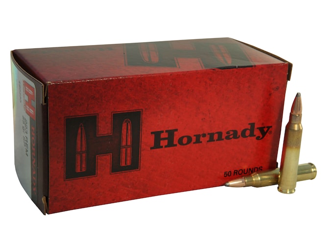 Hornady Custom Ammo 223 Remington 55 Grain Soft Point Box of 50
