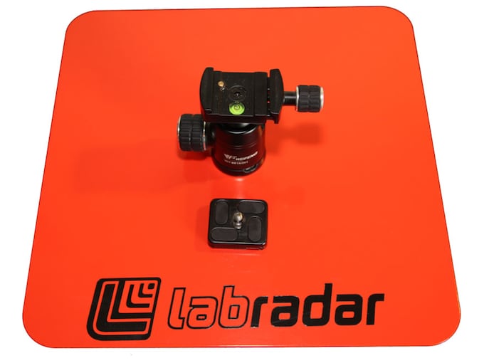 LabRadar Bench Rest Plate