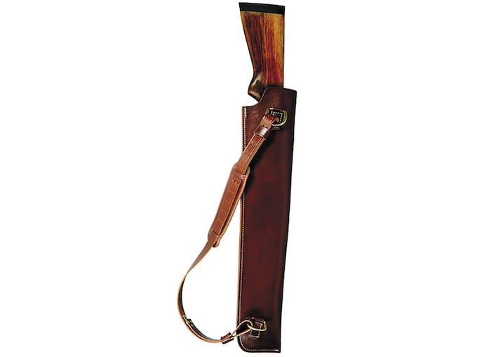 Triple K 937 Shotgun Shoulder Scabbard 22 Leather Walnut Oil