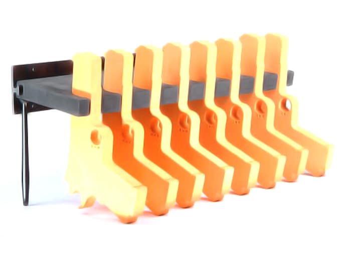 Hyskore 8 Gun Modular Rack Closed Cell High Density Foam Black