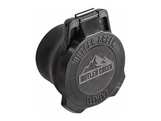 Butler Creek Element Flip-Up Rifle Scope Cover 56mm Objective Black