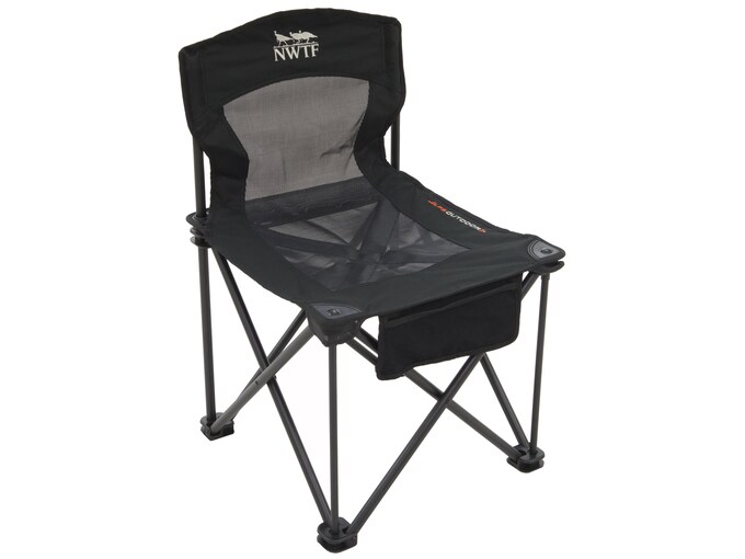 ALPS Outdoorz NWTF Striker Ground Blind Chair Black