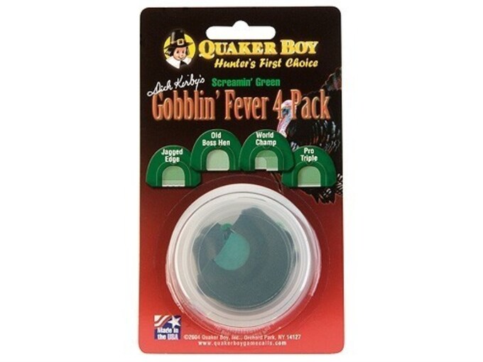 Quaker Boy Gobblin' Fever Diaphragm Turkey Call Kit