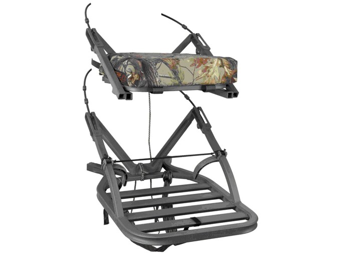 Summit Open Shot SD Climbing Treestand Aluminum Realtree AP Camo
