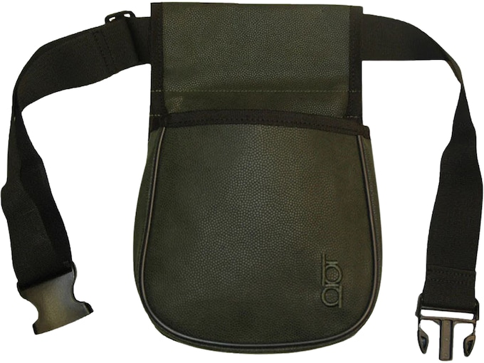 Bob Allen Classic Divided Shotgun Shell Pouch Belt Synthetic Leather