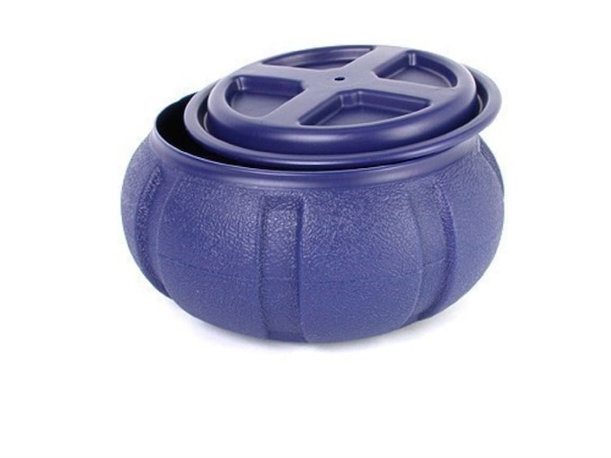 Frankford Arsenal Case Tumbler Bowl Lid Blue