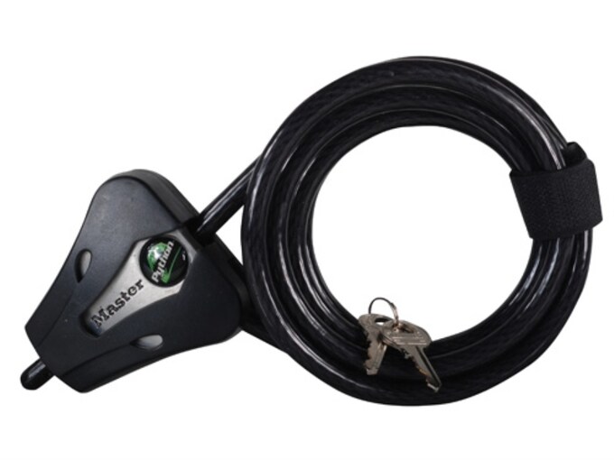 Master Python Treestand Cable Lock Black