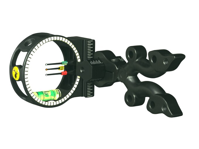 Trophy Ridge Punisher 3-Pin Bow Sight Light .029 Pin Diameter Black