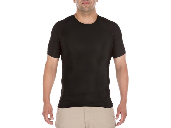 5.11 Men's Tight Tactical Undergear Short Sleeve Shirt Synthetic Blend