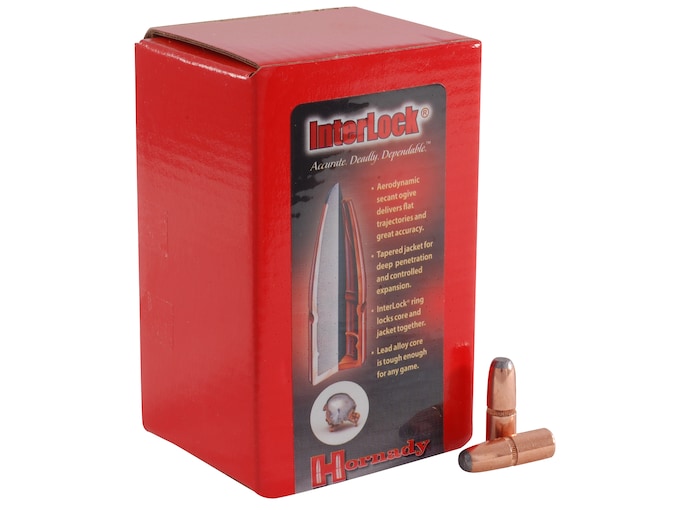 Hornady InterLock Bullets 30-30 Winchester (308 Diameter) 170 Grain