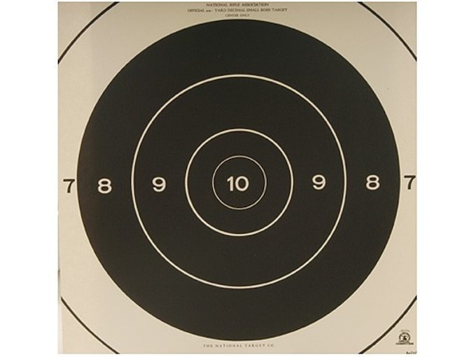 NRA Official Smallbore Rifle Targets Repair Center A-21C 200 Yard