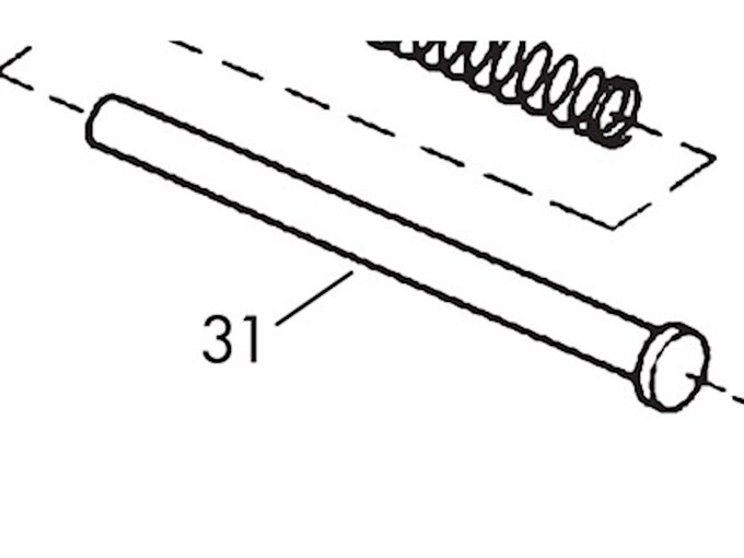 Browning Recoil Spring Guide Browning BDA 380 Type 2