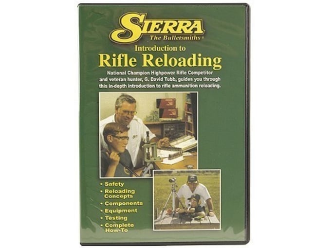 Sierra Video Introduction to Rifle Reloading DVD