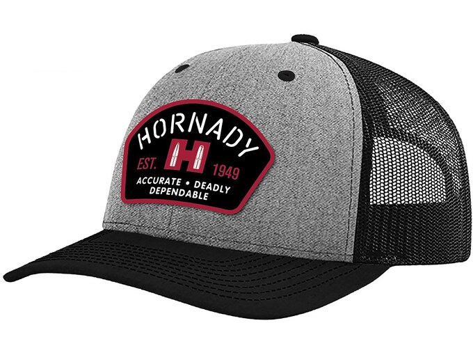Hornady Men's ADD Patch Cap Black/Gray One Size Fits Most
