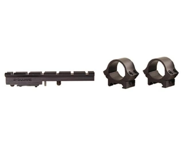 B-Square Military Weaver-Style Scope Base 1 Rings Mauser 96 Matte