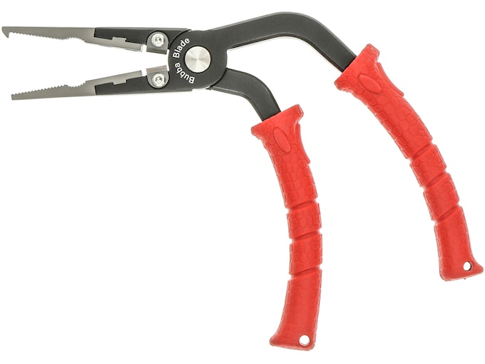 Bubba Pistol Grip Split Ring Pliers 6.5 Polymer Handle Red