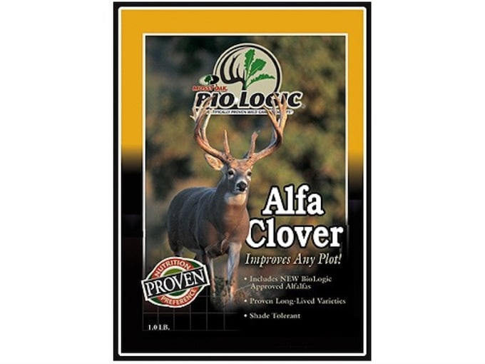 BioLogic Alfa Clover Perennial Food Plot Seed 1 lb