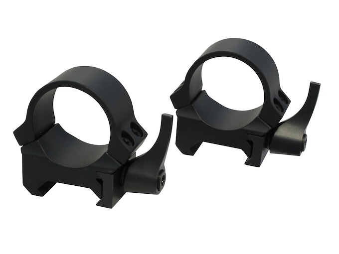 Leupold 1 QRW Quick-Release Weaver-Style Rings Gloss Low