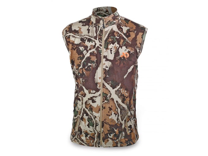 First Lite Men's Springer Vest Merino Wool Hunter Orange 2XL