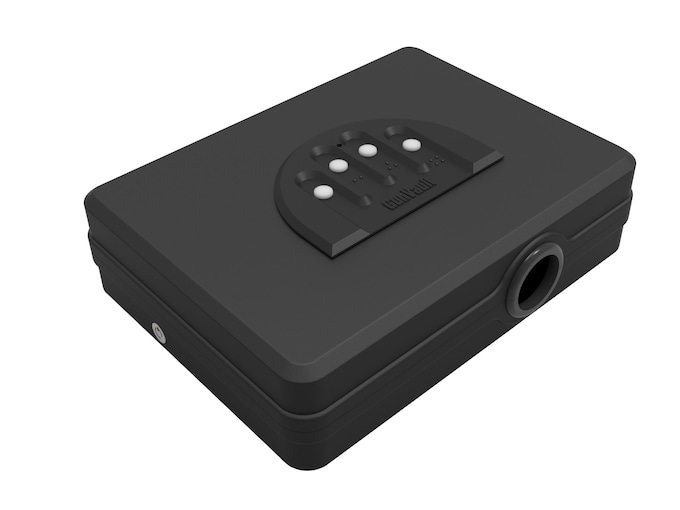 GunVault AR 1000 Wall Mount AR-15 Safe Biometric Lock Black